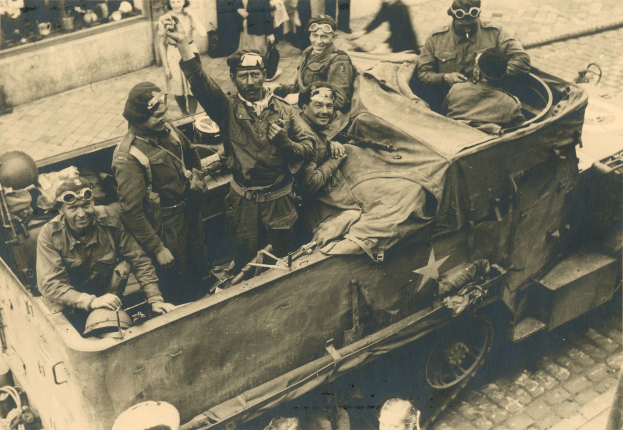 Monument of the Polish 1st Armoured Division
