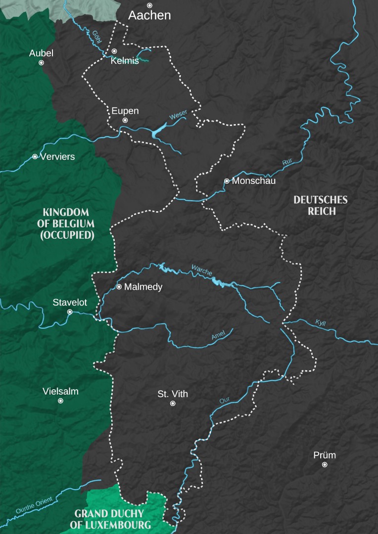 Liege Belgium Ww2 Map
