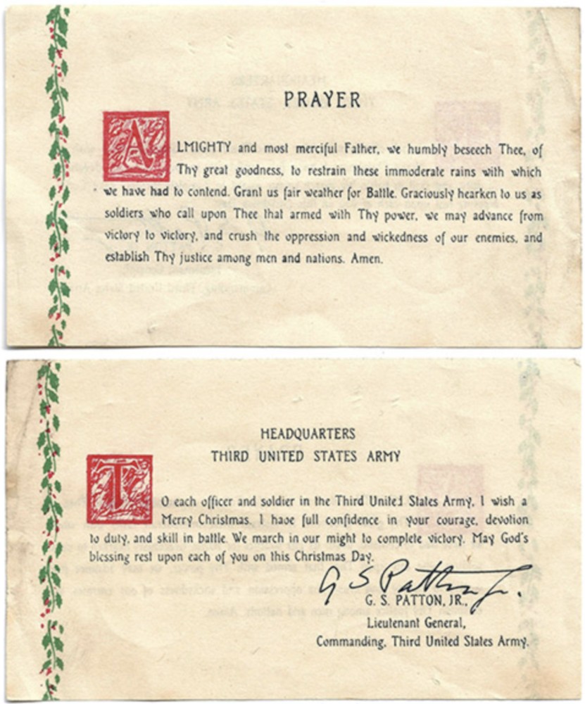 general patton's prayer